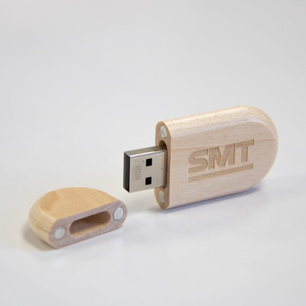 SMT 8GB Wooden USB - SMT GB Merchandise
